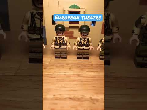 Lego WW2 US Minifigure collection #lego #legominifigures #theminifigco #legoww2 #legotank #brickarms