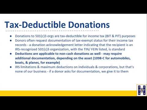 Alpha Phi Omega Region H | RVC 2021 Tax Topics for APO Chapters