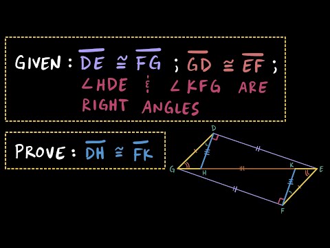 Geometry Proof Using SSS, ASA, CPCTC