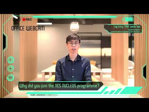 NCS Virtual Career Fest - featuring Justin from graduate flagship programme NUCLEUS