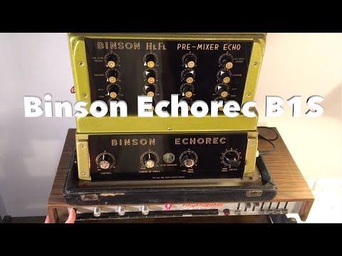 Binson Echomixer for Echorec -Hi Fi pre-mixer with | Reverb Australia