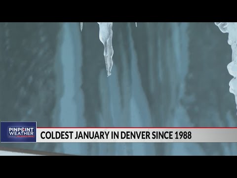 January in Denver breaks top-20 records for cold, snow