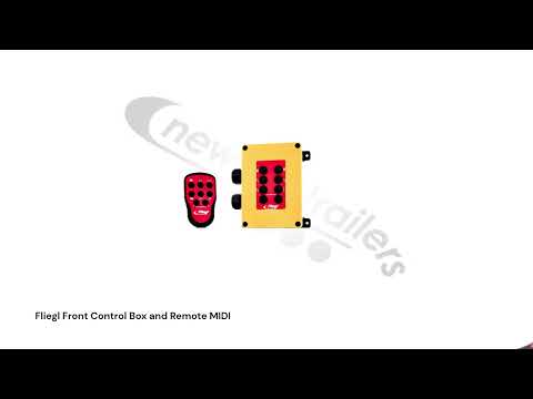 N1010104  Fliegl Front Control Box and Remote MIDI