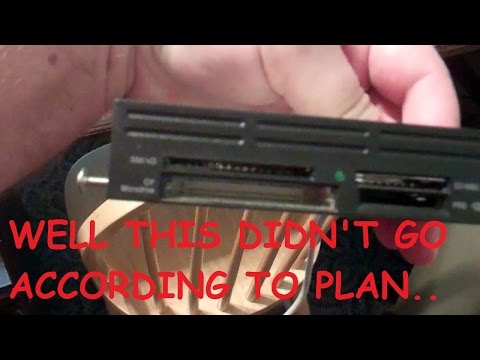 Installing a Card Reader in my Main PC (Part 1)