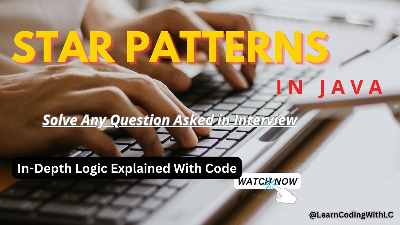 Master Any Pattern Program | Part 1 | Star Pattern Programs | Java