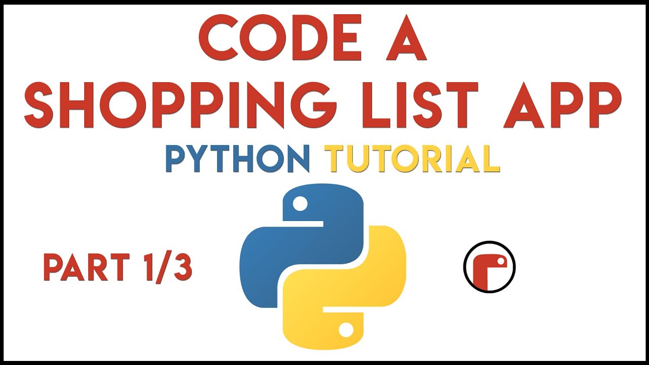 Python - Code a Shopping List App (1/3)