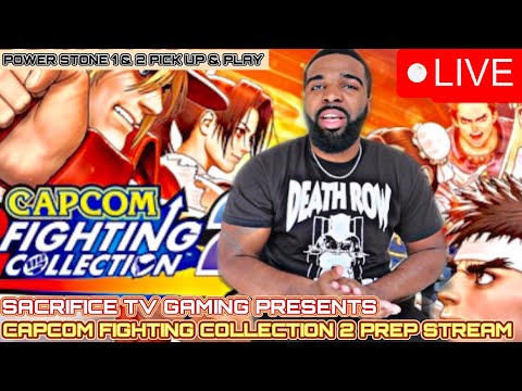 CAPCOM FIGHTING COLLECTION 2 LIVE STREAM | STREET FIGHTER ALPHA 3 ONLINE PLAY