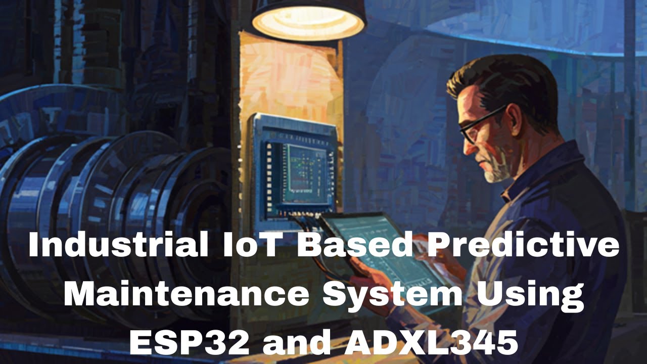 Industrial IoT Based Predictive Maintenance System Using ESP32 and ADXL345 with Web Dashboard.