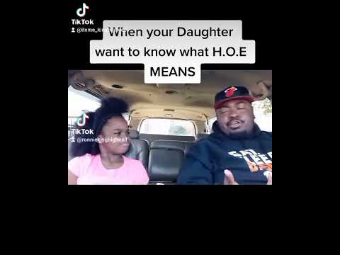 WHEN YOUR DAUGHTER WANTS TO KNOW WHAT H.O.E MEANS πππ #comedy #funny #shorts #entertainment #fyp