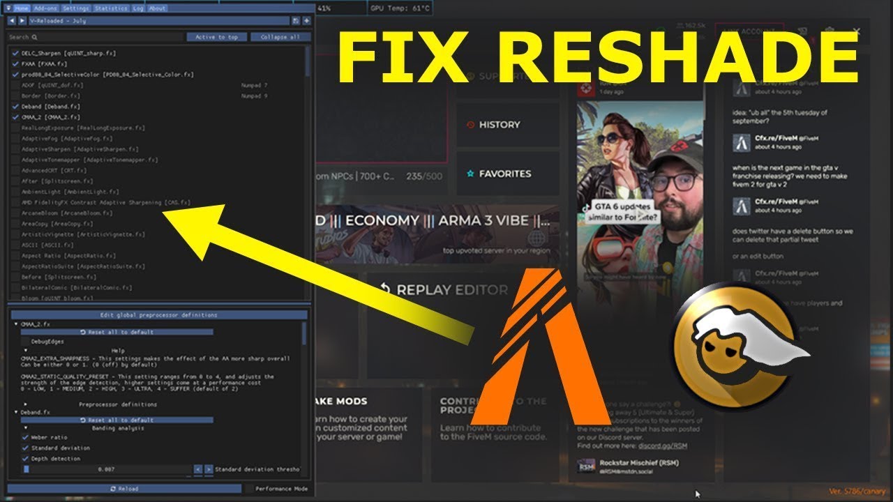 Fivem Reshade Fix [Ger] [Deutsch]
