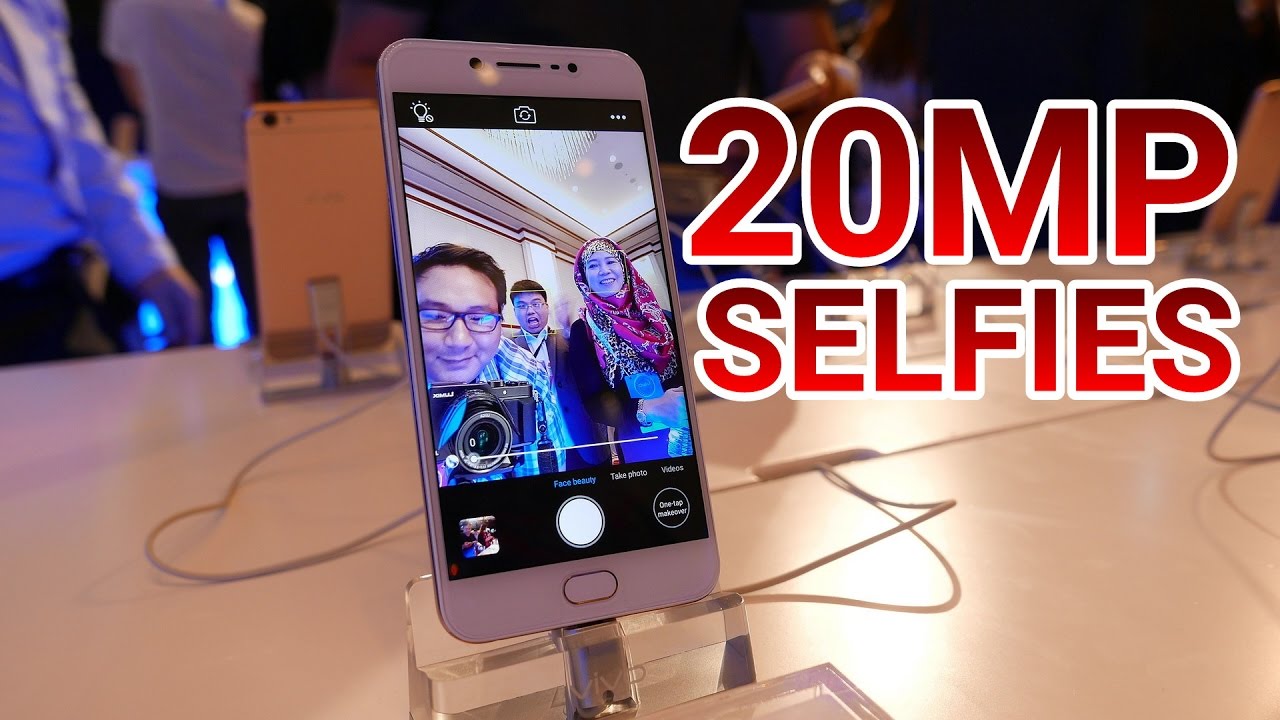 The Vivo V5 Packs A Whopping 20 Megapixel Selfie Camera