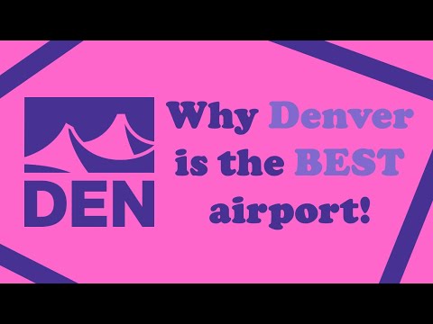 Denver airport has the IDEAL layout | Explaned