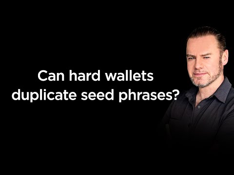 Can hardware wallets accidentally duplicate seed phrases?