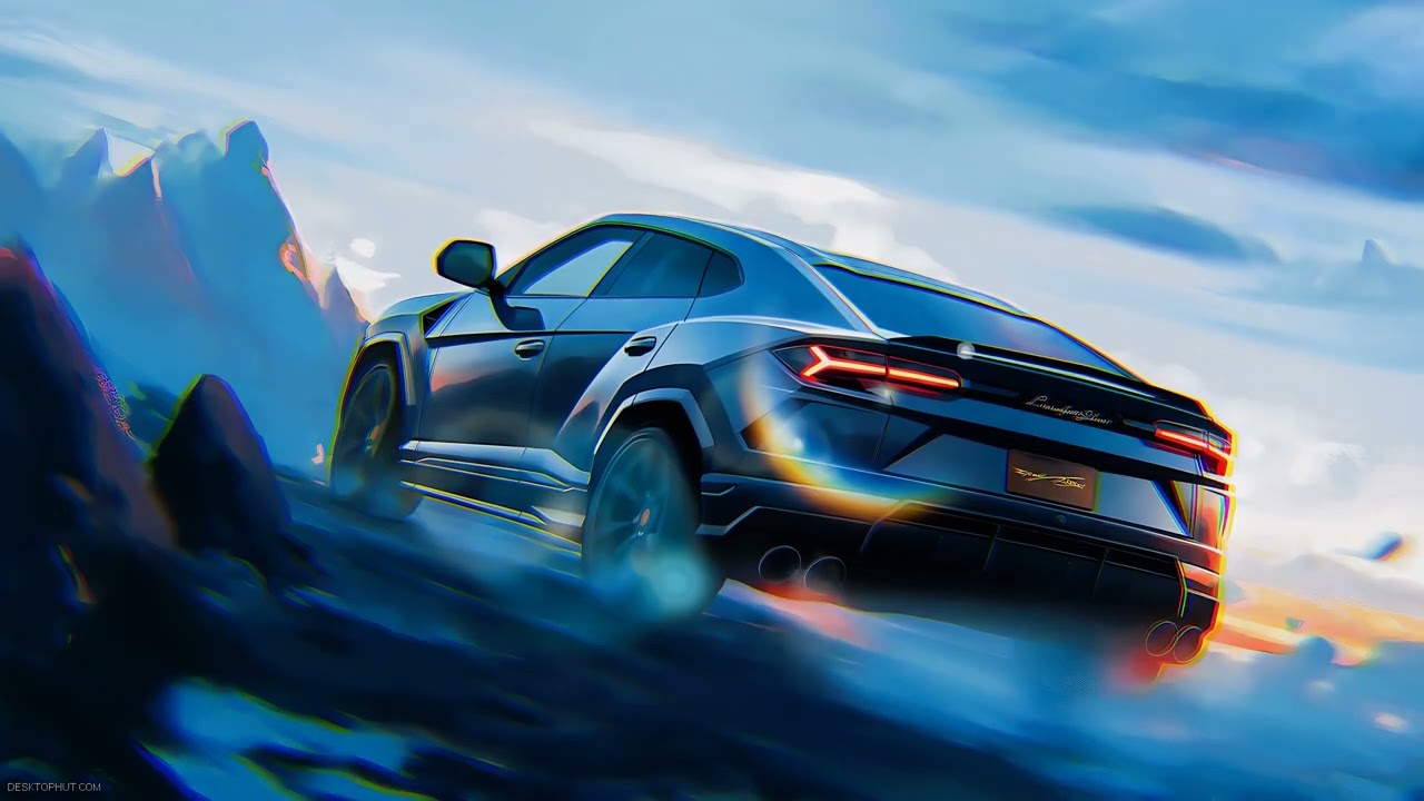 DONT MISS OUT this stunning 4K live wallpaper of Lamborghini Urus Mountain Drive for your desktop!
