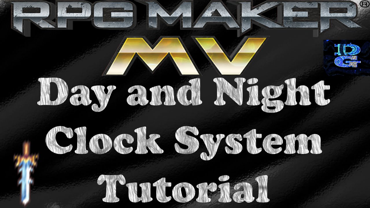 RPG Maker MV Day and Night Clock System Tutorial
