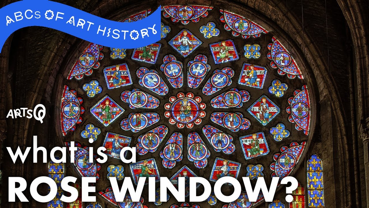 What is a ROSE WINDOW in Gothic Architecture? | Notre-Dame de Chartres Cathedral in France