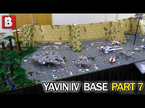 LEGO Star Wars Yavin IV Rebel Base | All Hangars Complete!