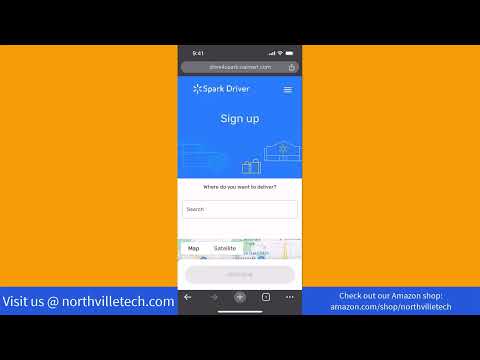Walmart Spark Driver Sign Up Tutorial