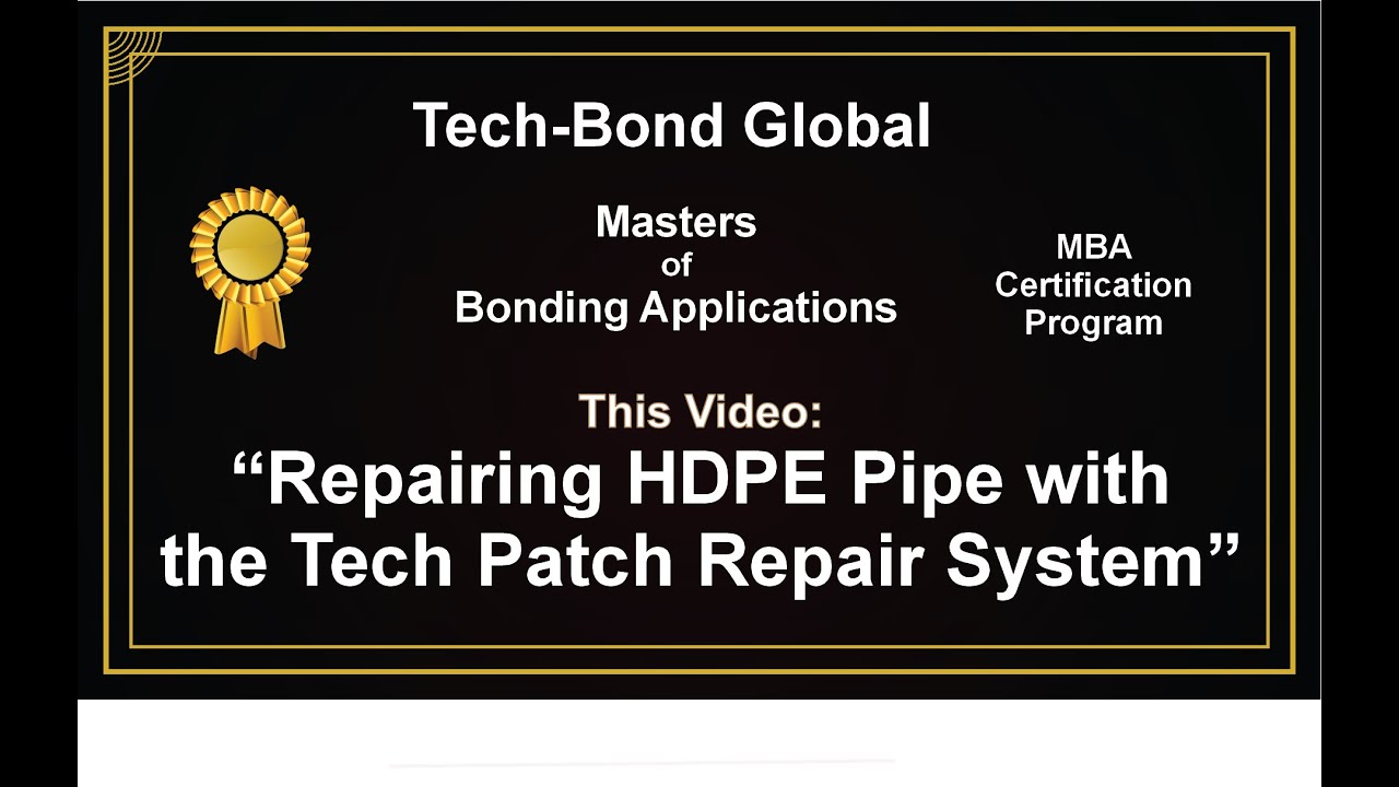 How to Permanently Repair HDPE Pipe | Either a Hole or Cracks