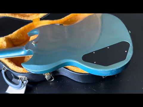 Gibson Custom Shop CME 1963 SG Special Reissue Pelham Blue | Reverb