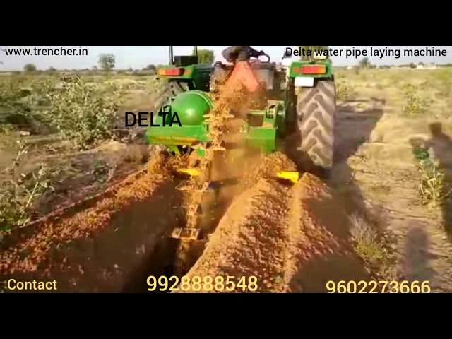 Trench Digger Machine - 450 Delta Deluxe Trencher Manufacturer from ...