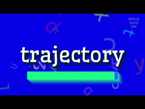 How to say "trajectory"! (High Quality Voices)