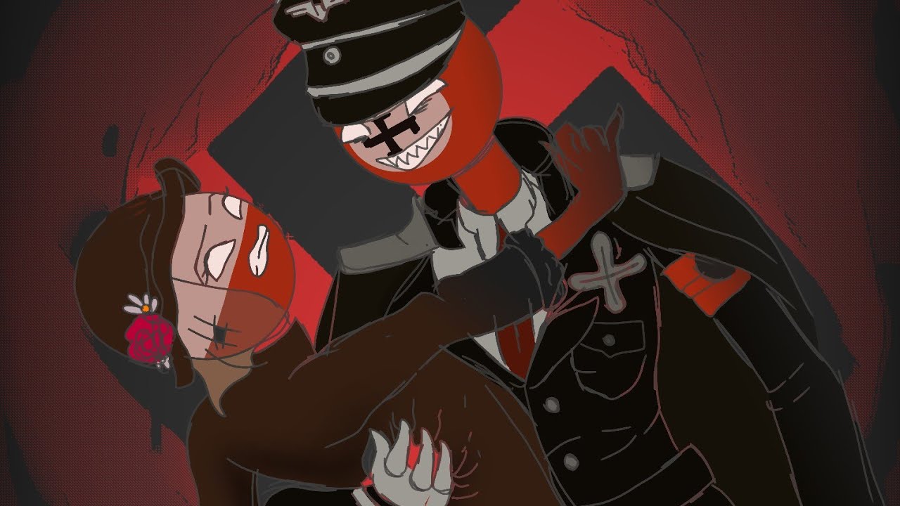 Poland x Thrid Reich |Countryhumans - Speedpaint