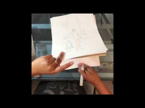 TIMELAPSE / SPEED DRAWING / SKETCH • “Aubrey” Name Meaning Illustrations