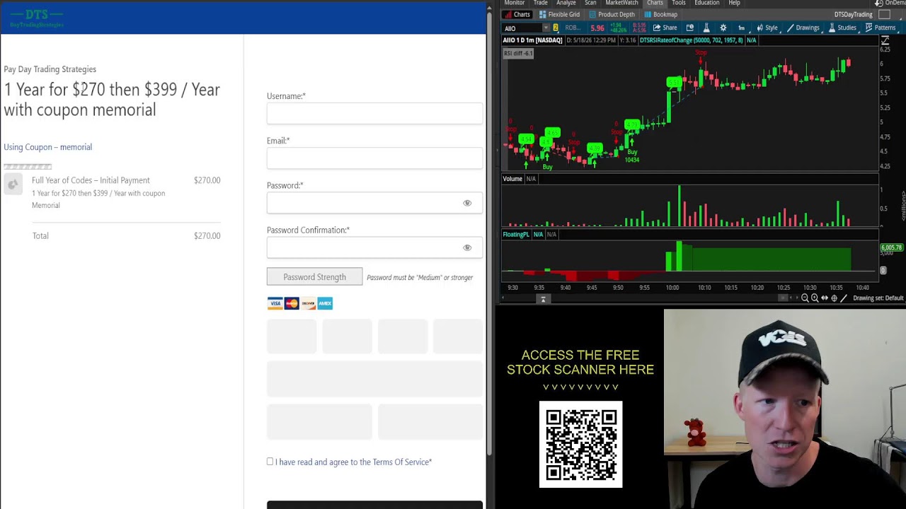 Real-Time Stock Scanner LIVE (Perfect for Day Trading) [Voice and Camera]