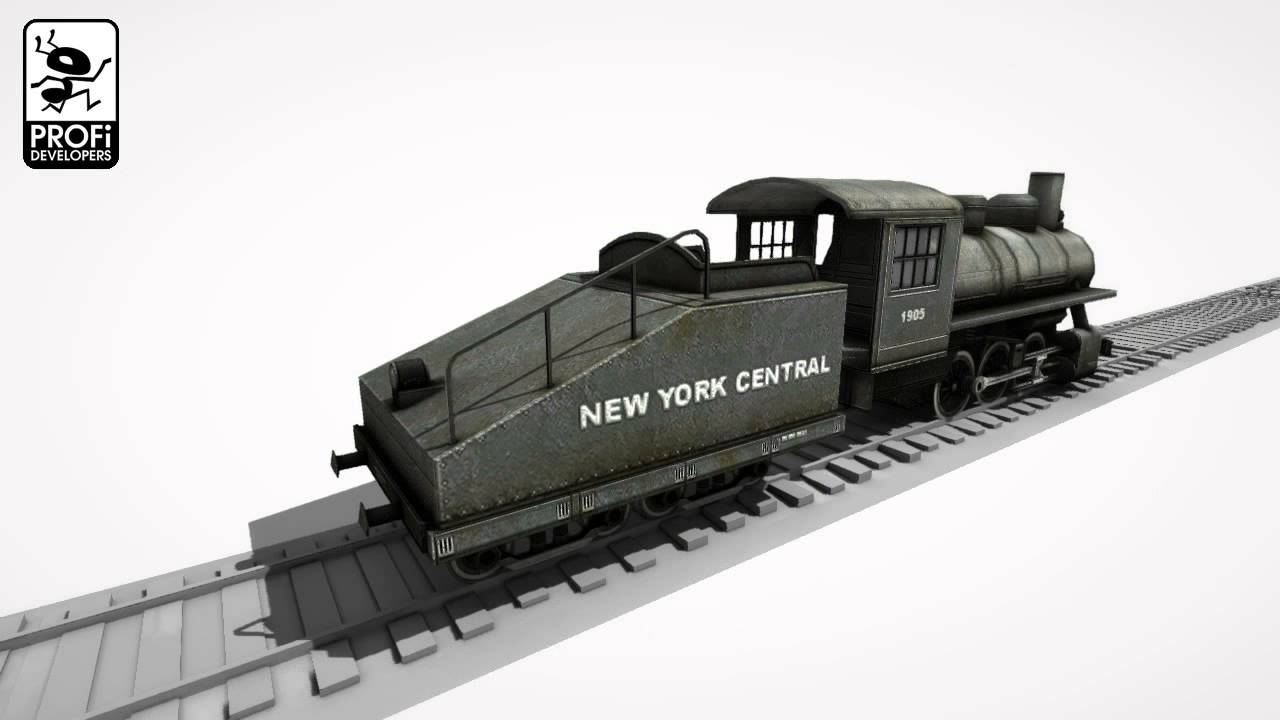 Steam Locomotive LS 08 3D model from CGTrader.com
