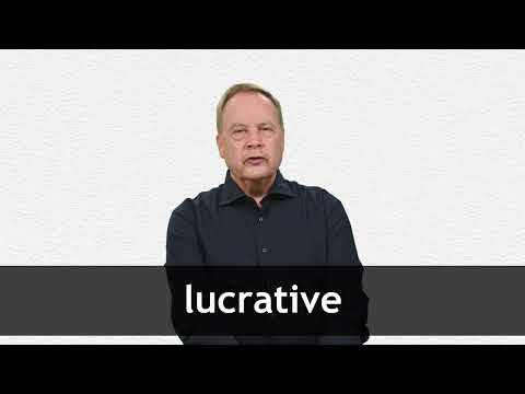 LUCRATIVE definition and meaning | Collins English Dictionary