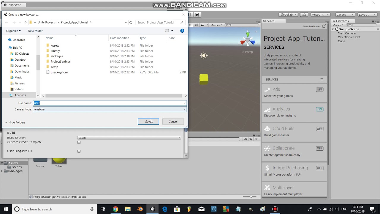 You uploaded an APK or Android app Bundle that was signed in debug mode error [Unity3D Fix]