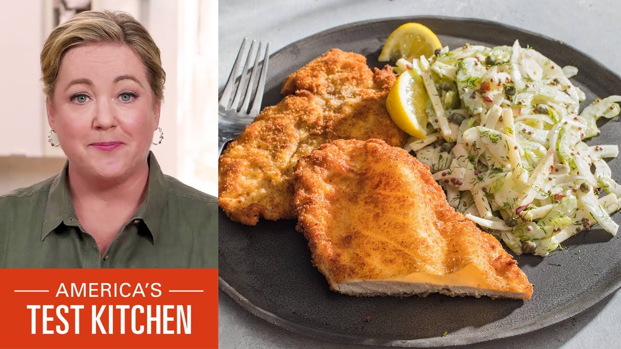 How to Make the Best Chicken Schnitzel and Apple-Fennel Rémoulade