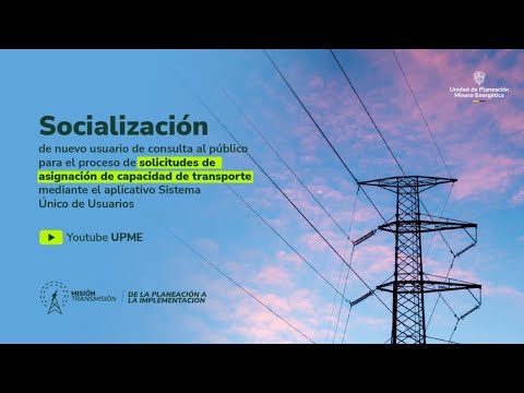 Socialización proceso de solicitud de asignación de capacidad de transporte