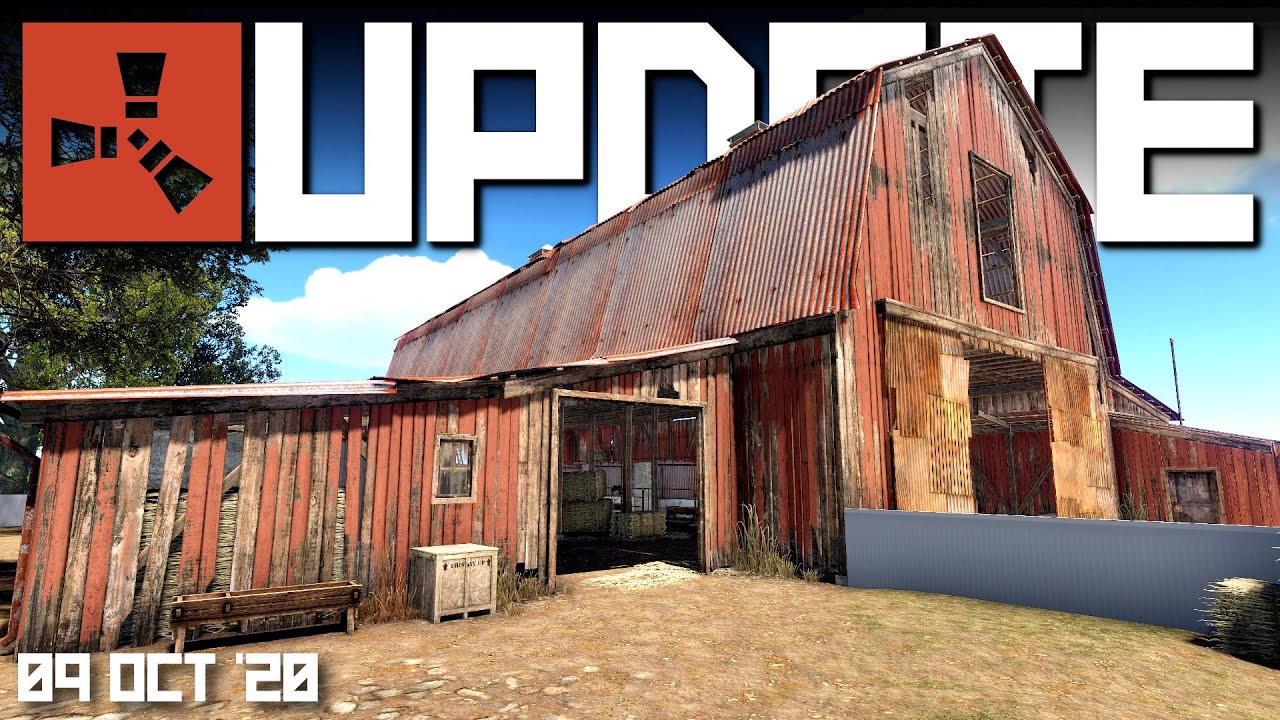 Weather is here! First look at stables, HDRP news | Rust update 9th October 2020