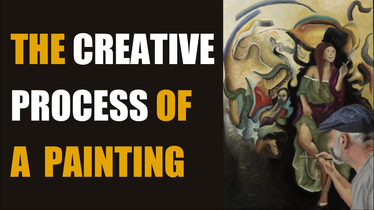Create a reference image from your imagination for your painting.
