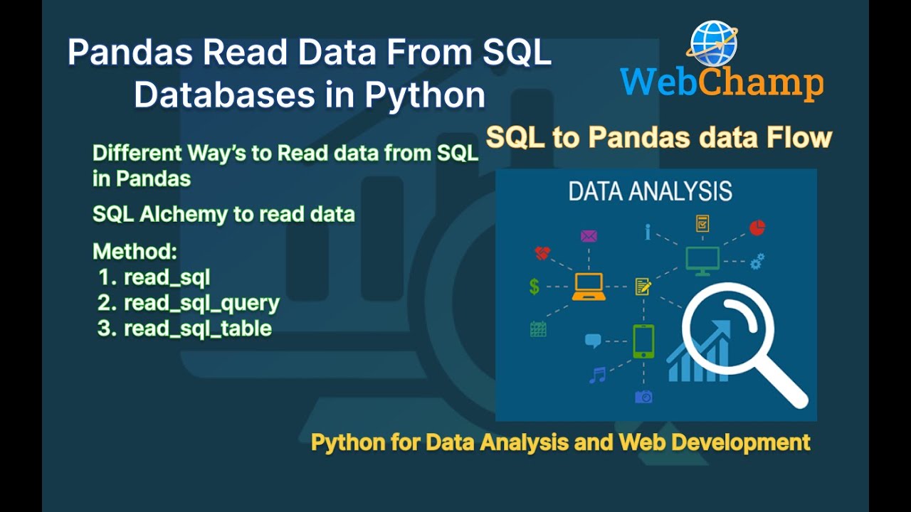Pandas 2: Pandas Read Data from SQL Database || Pull Data from SQL Server using Pandas in Python