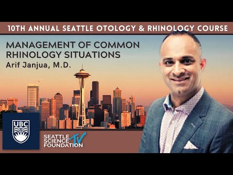 Management of Common Rhinology Situations- Arif Janjua, M.D.
