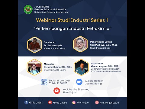 Webinar Studi Industri Series 1 bersama PT Chandra Asri Petrochemical tbk