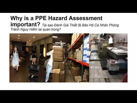 L&I PPE Hazard Assessment for Small Businesses - English and Vietnamese Webinar