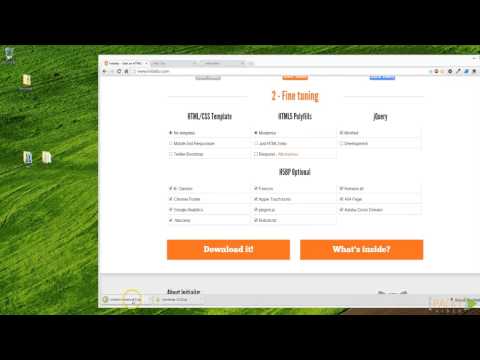 Learn Building a Responsive Website with Bootstrap Tutorial Downloading and Setting | packtpub ...