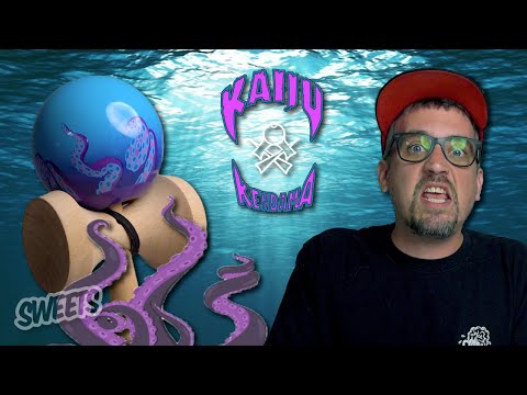 Unboxing the KRAKEN KAIJU Kendama - Sweets Kendamas