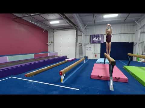 Beam backward handspring layout step-out progressions – Gymnastics ...