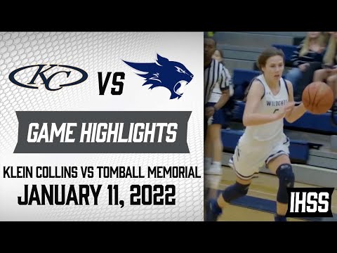 Klein Collins at Tomball Memorial girls - 2021 Basketball Highlights ...