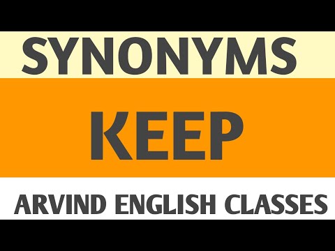Synonyms of Keep in English || Synonyms || Arvind English classes || #shorts #synonyms #ytshorts