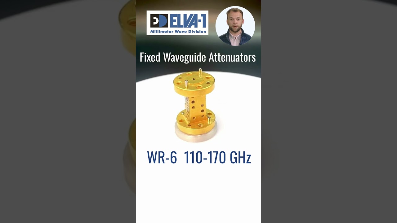 ELVA-1 Fixed waveguide attenuator WA-06 110 to 170GHz #Shorts