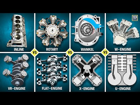 Learn about every Engine Layout in just one video | V-W-X-U-H Engines ...