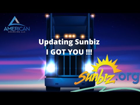 Updating your address on Sunbiz for your business Easy Guide, step by step !
