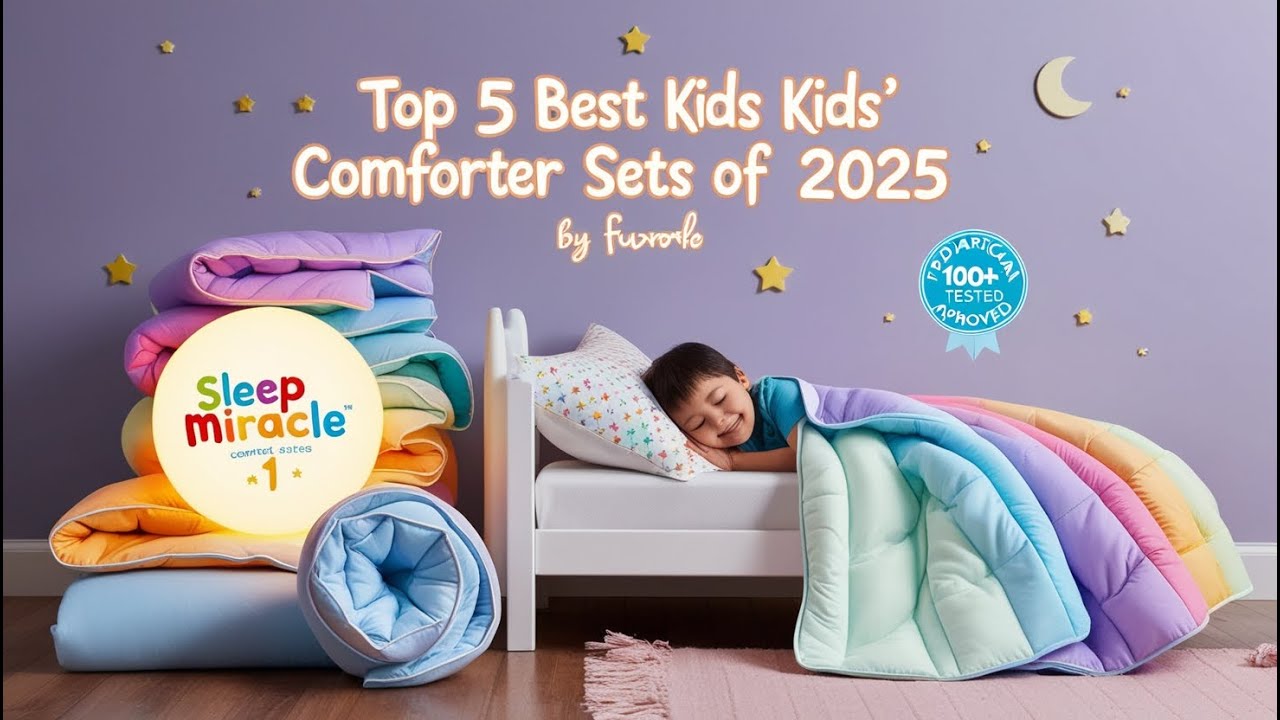 Top 5 Best Kids' Comforter Sets of  2025!