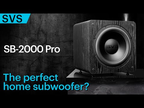 SVS SB-2000 Pro. The perfect subwoofer for a 40 sq.m. room?